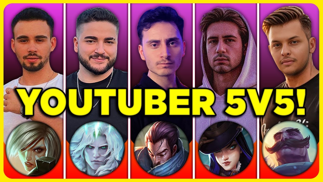 EFSANE YOUTUBER KADROYLA LOL 5V5 KAPIŞMASI! | Zero LoL - YouTube
