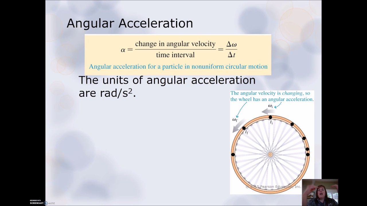AP Physics 1 Unit 5. Rotational Motion video 4 Angular Kinematics - YouTube