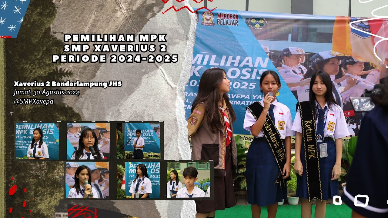 Pemilihan MPK SMP Xaverius 2 Periode 2024/2025 - YouTube