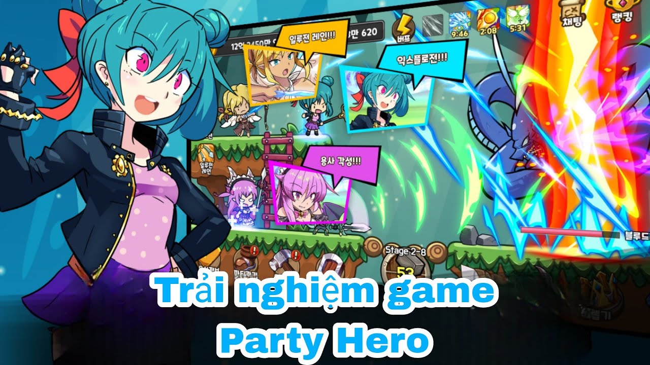 [ Game Mới ] Trải nghiệm game Party Hero - YouTube