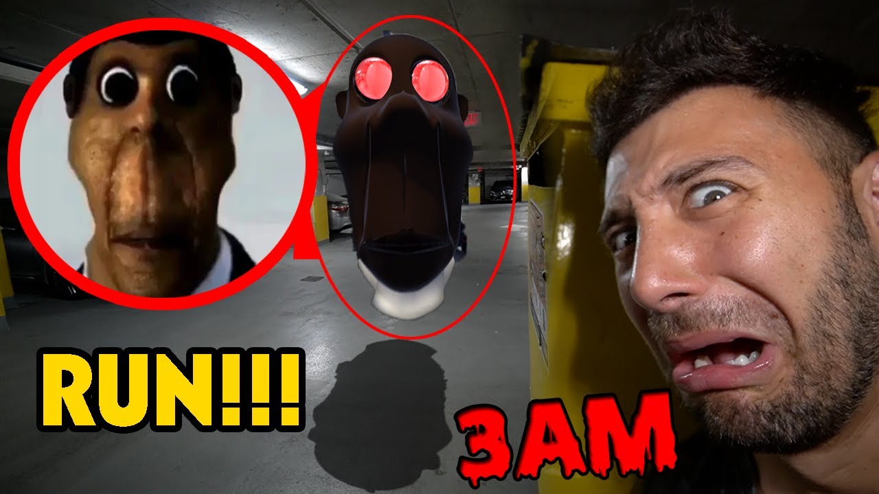 I FOUND OBUNGA IN REAL LIFE AT 3AM! | IF YOU SEE OBUNGA OUTSIDE OF YOUR ...