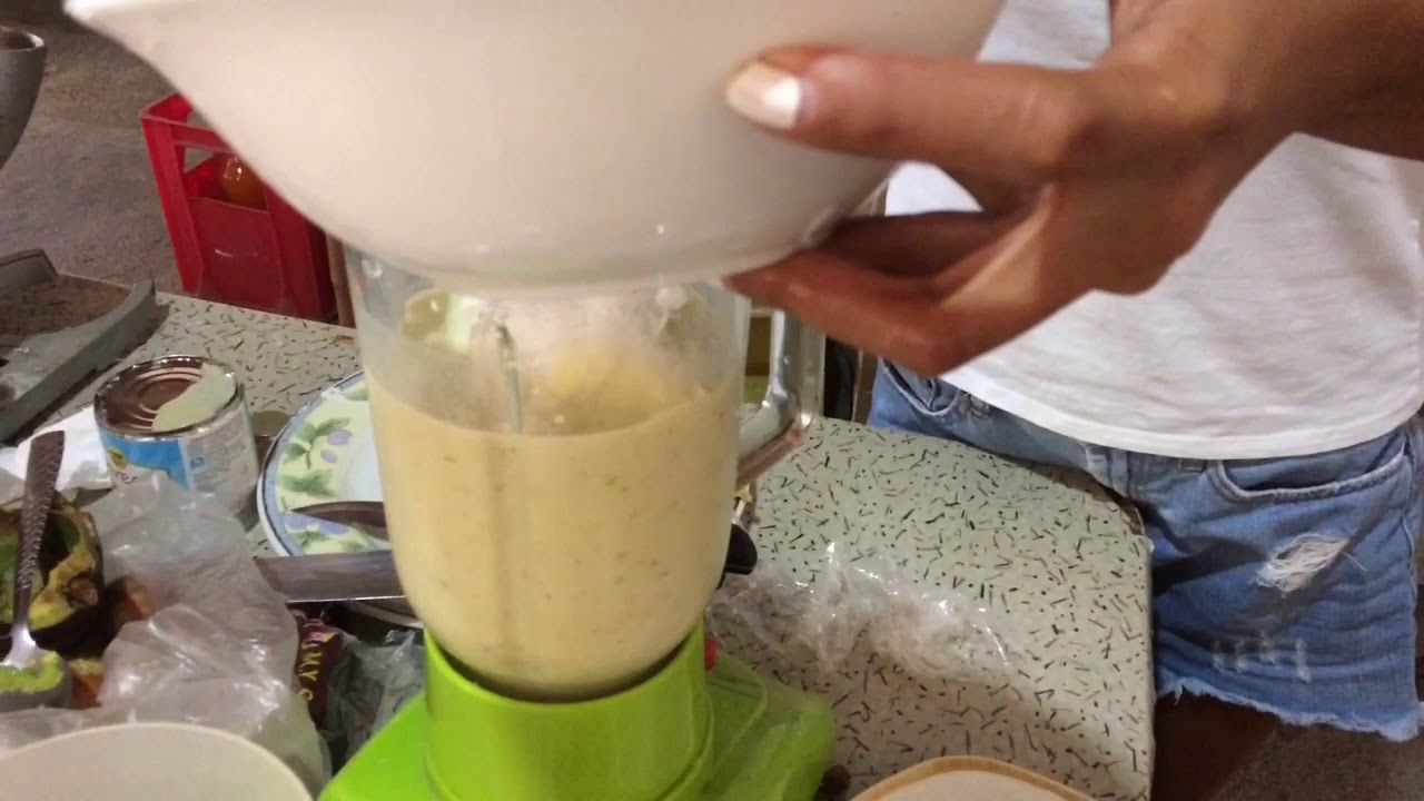 How to make Avocado Graham Shake # Pinoy Style - YouTube