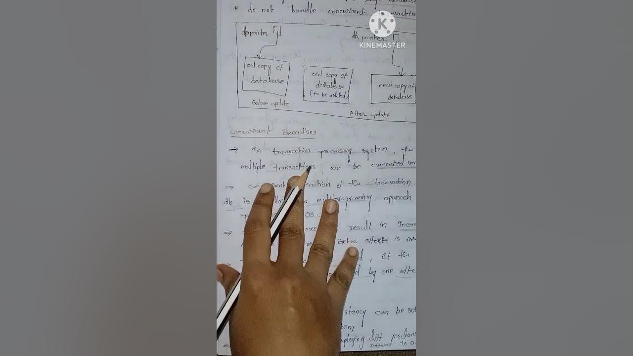 concurrent execution ||database management system(DBMS)||jntuh r18 ||telugu||@BtechMinds - YouTube