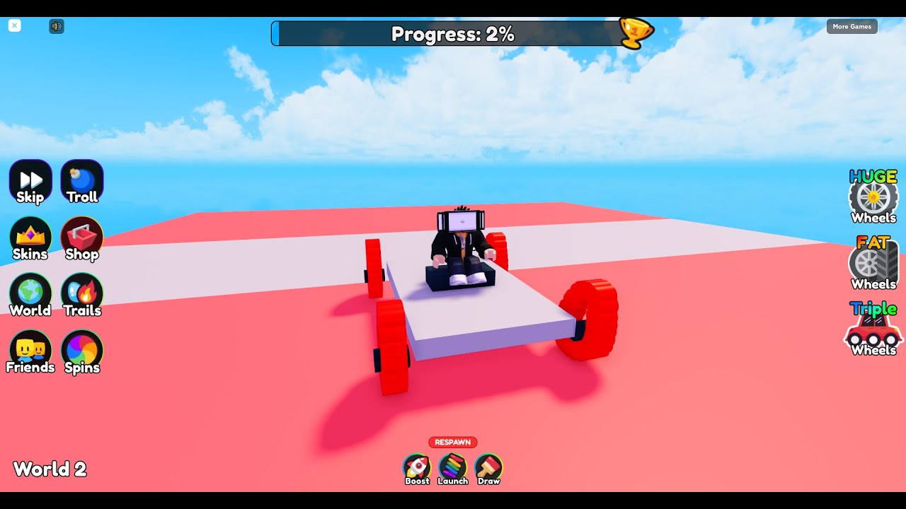 Wheel Drawing Obby 輪子繪畫Obby 1 - YouTube