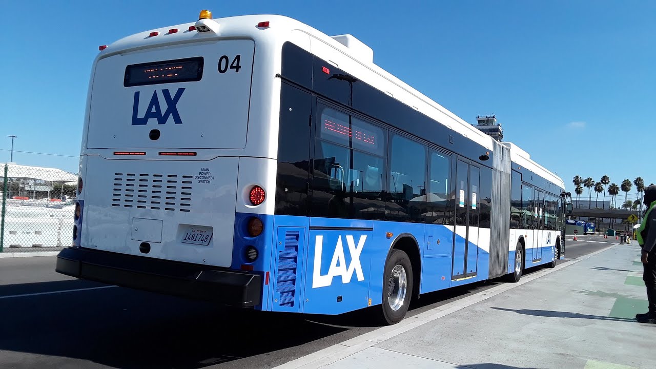 LAX Airport 2019 BYD Auto K11M #04 - YouTube
