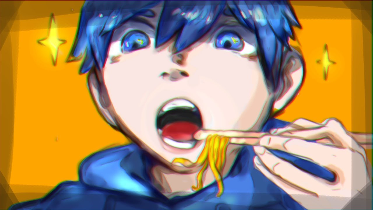 Food animation sketch with colours - YouTube