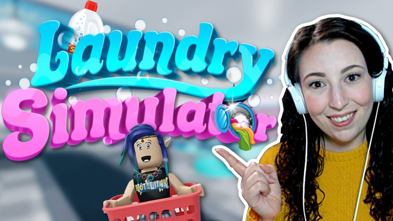 *Cleaning is FUN* in the NEW Roblox LAUNDRY SIMULATOR!! - YouTube