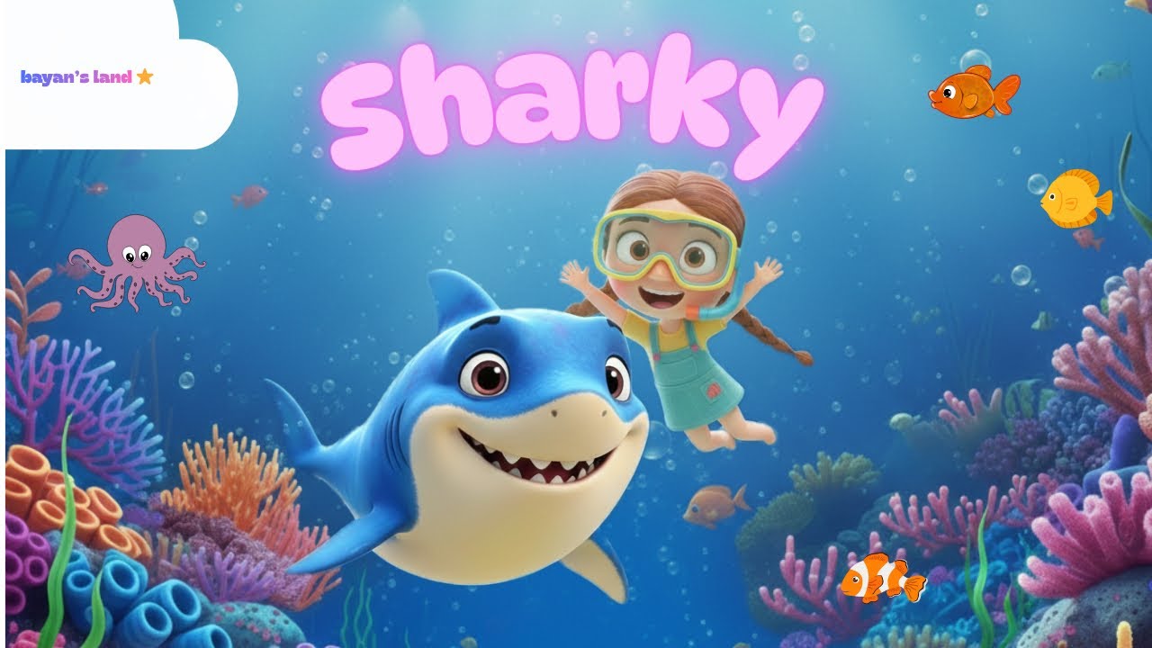 Sharky’s Ocean Adventure 🌊 | Bayan’s Land Muslim Kids - YouTube