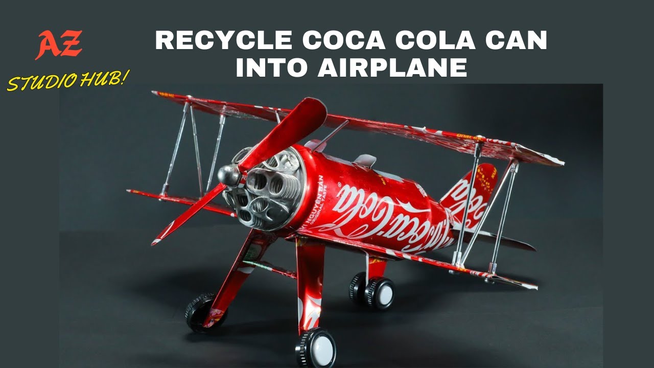 Transforming a Recycle Can into an Incredible Airplane Masterpiece ...