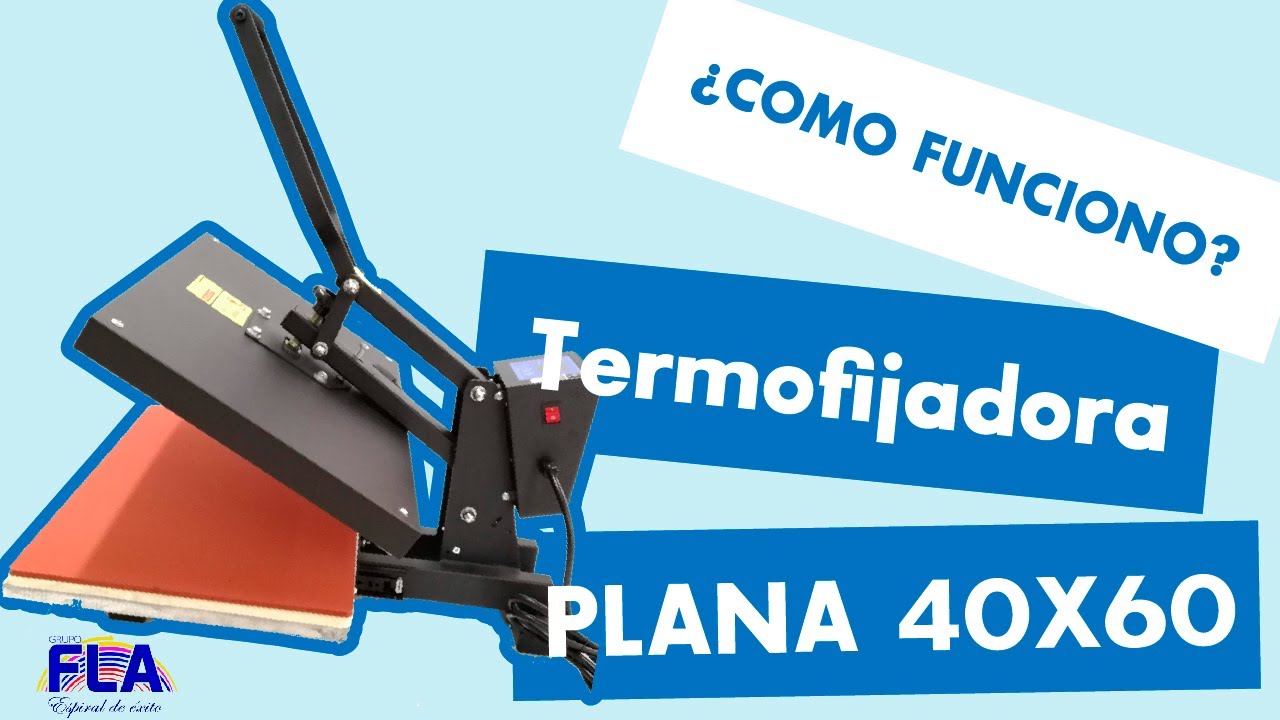 Termofijadora Pana 40 X 60 (Funcionamiento) - YouTube