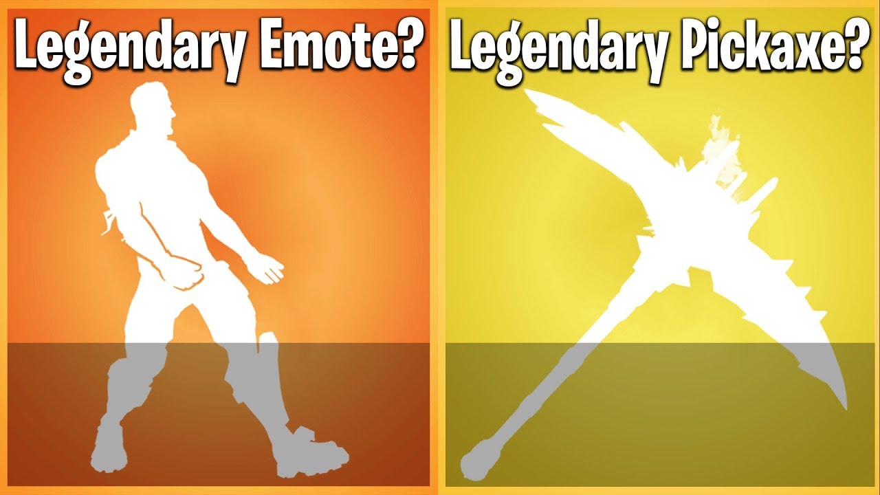LEGENDARY EMOTES AND PICKAXES: WILL WE EVER SEE THEM IN FORTNITE? - YouTube