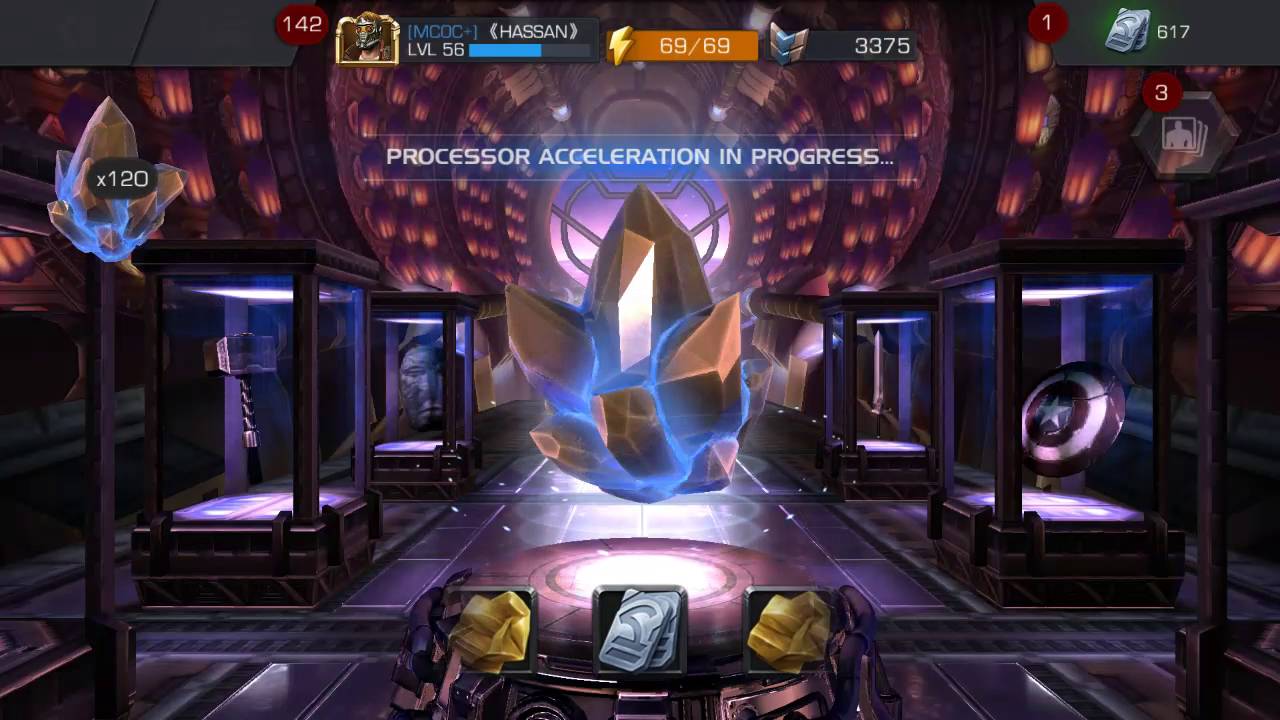 MCOC arena crystals opening trick - YouTube