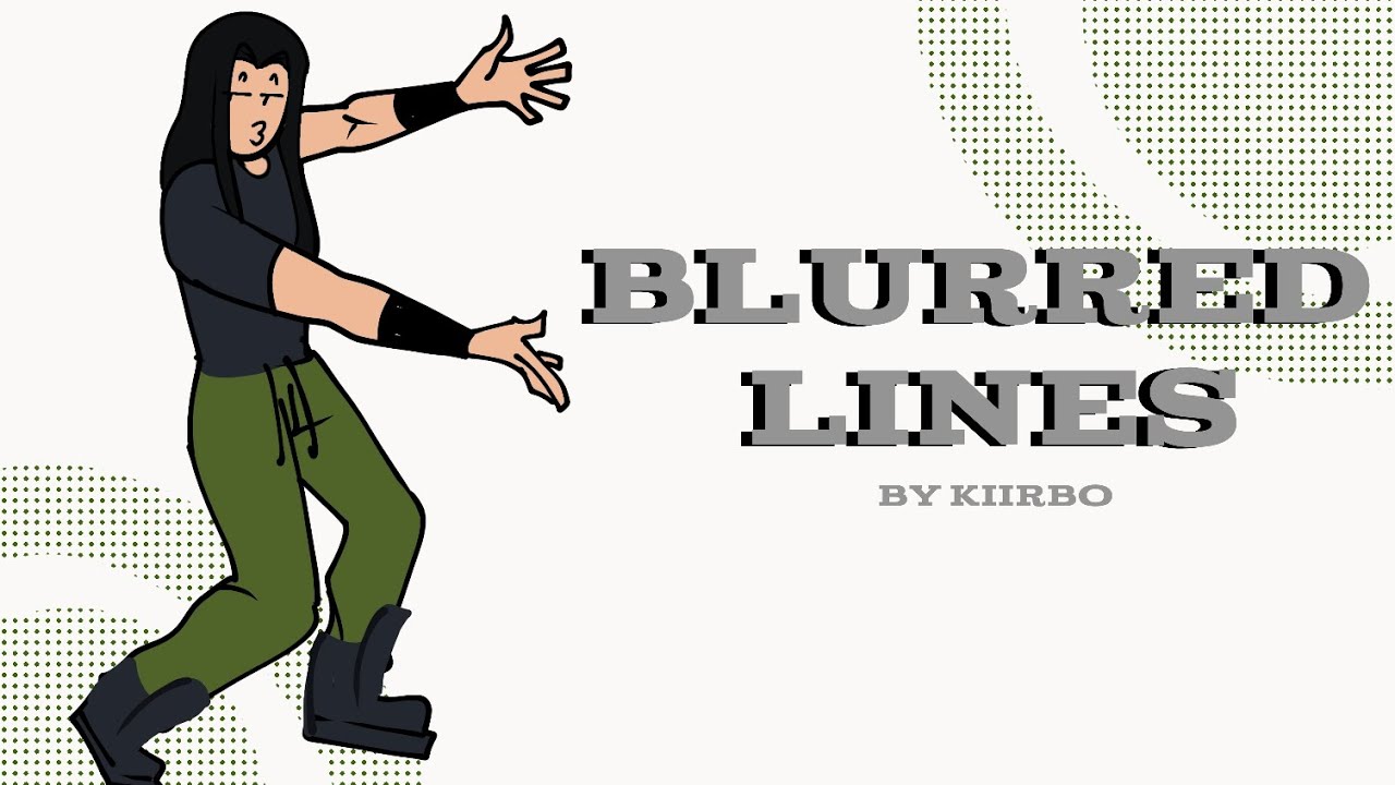 Blurred lines (animation meme) - YouTube