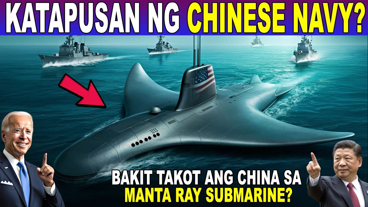 BAKIT TAKOT ang CHINA sa BAGONG MANTA RAY SUBMARINE ng AMERIKA? - YouTube