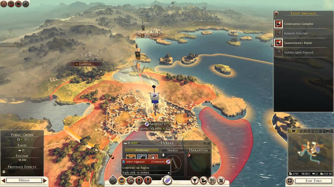 Let's Play: Total War: Rome 2 (Athens) - Ep 6 (Legendary) - YouTube