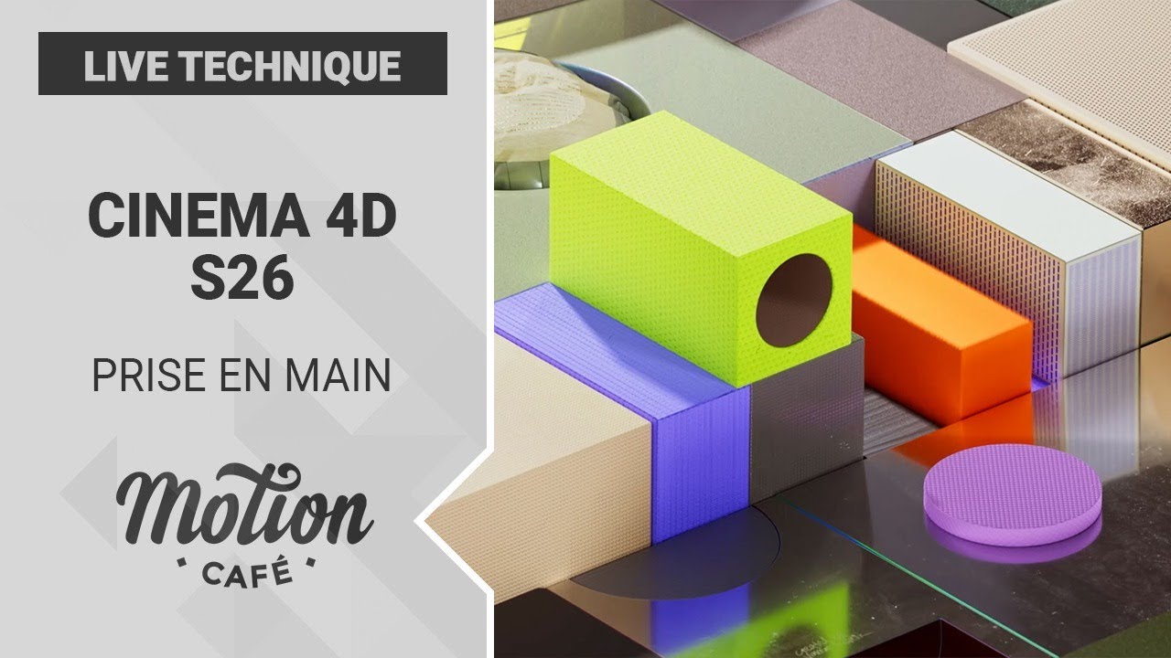 Cinema 4D S26 - Les nouveautés - YouTube
