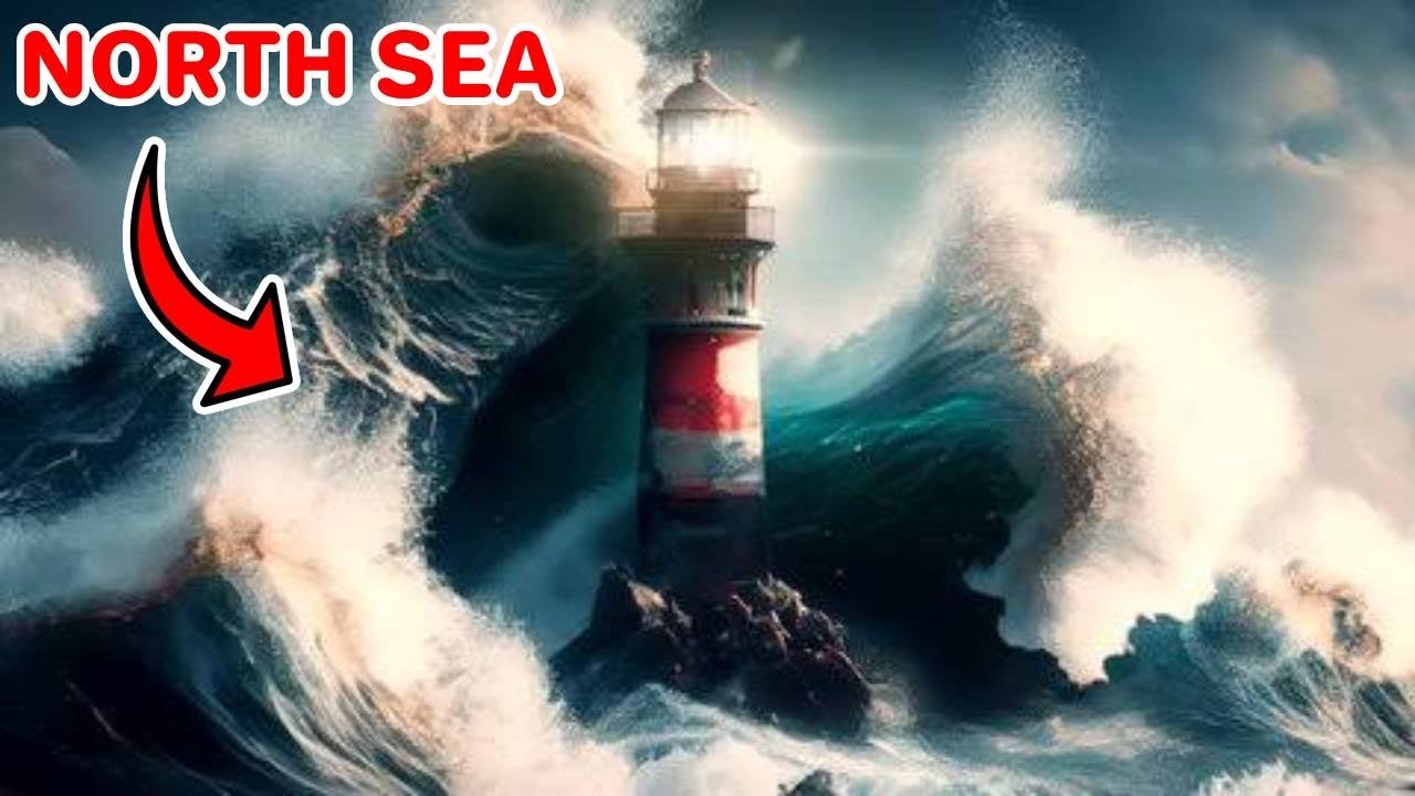 Biggest Waves Recorded In The North Sea - YouTube