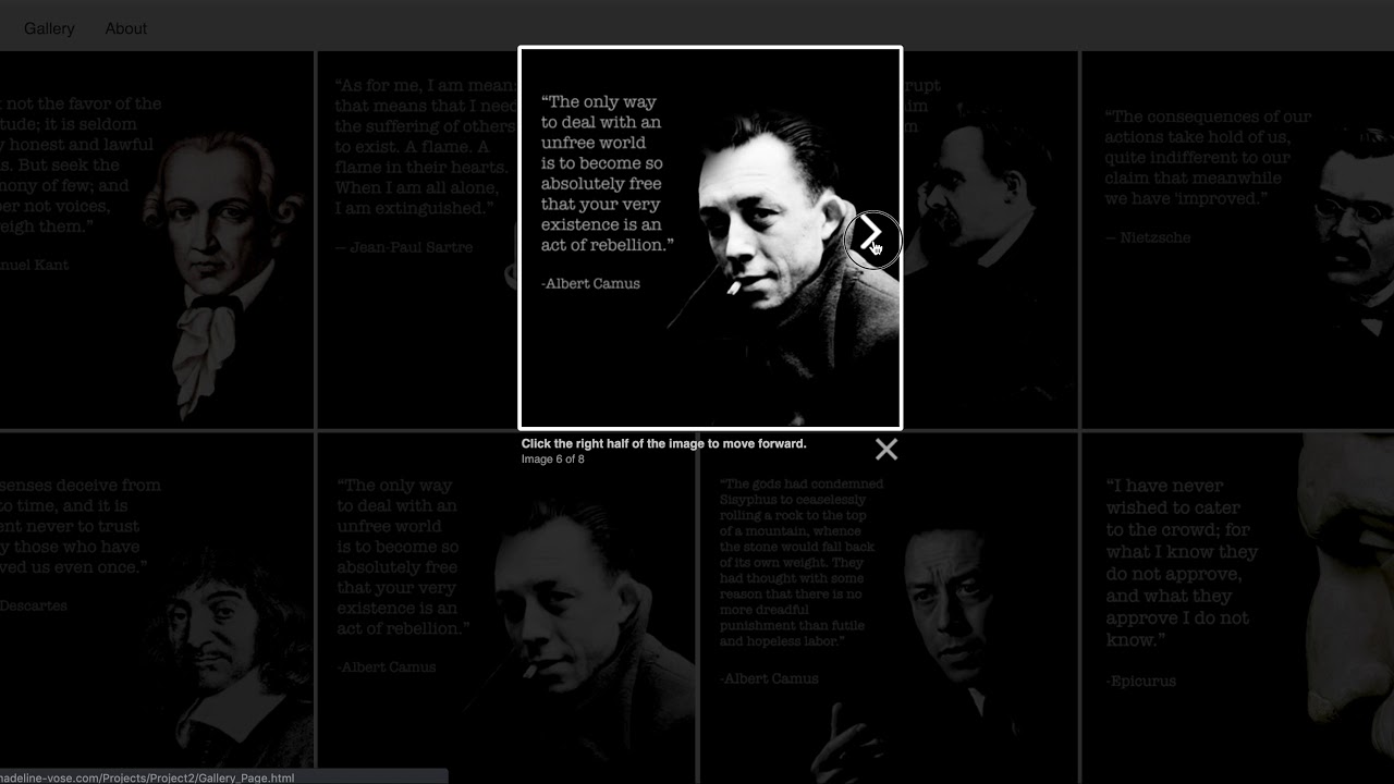 Philosophy Website Advanced Web - YouTube