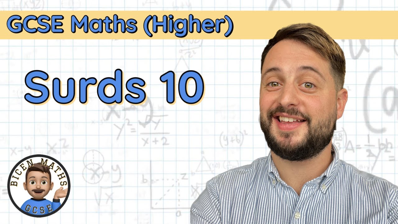 Surds 10 • Exam Questions • GCSE Maths (Higher) 🧮 - YouTube