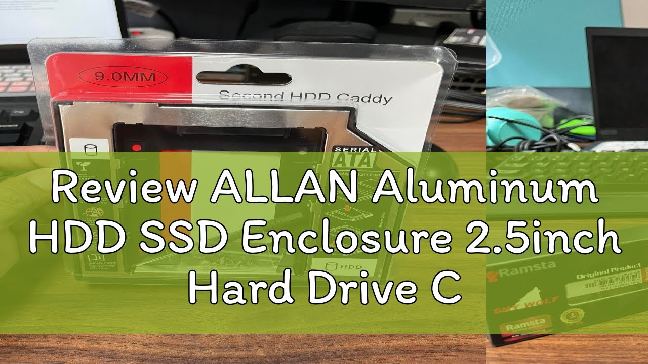 Review ALLAN Aluminum HDD SSD Enclosure 2.5inch Hard Drive Case 9.5mm ...