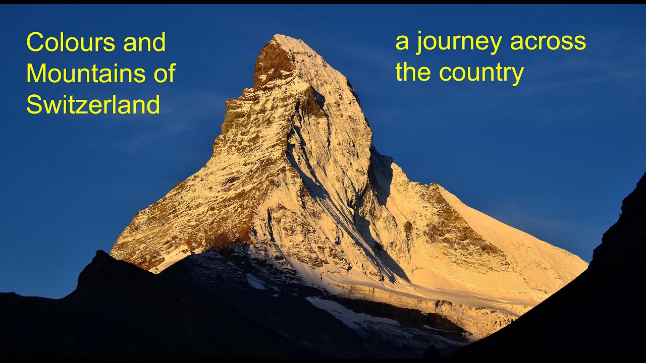 Mountains and colours of Switzerland - YouTube