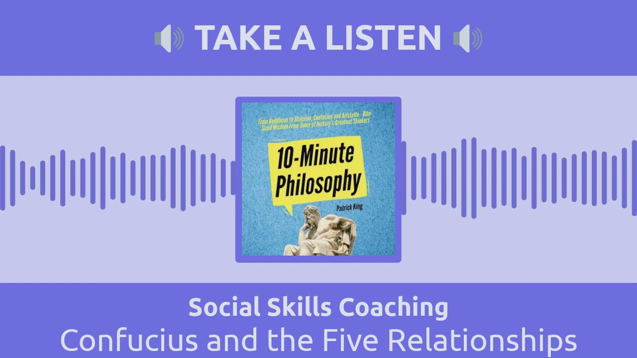 Confucianism Five Relationships