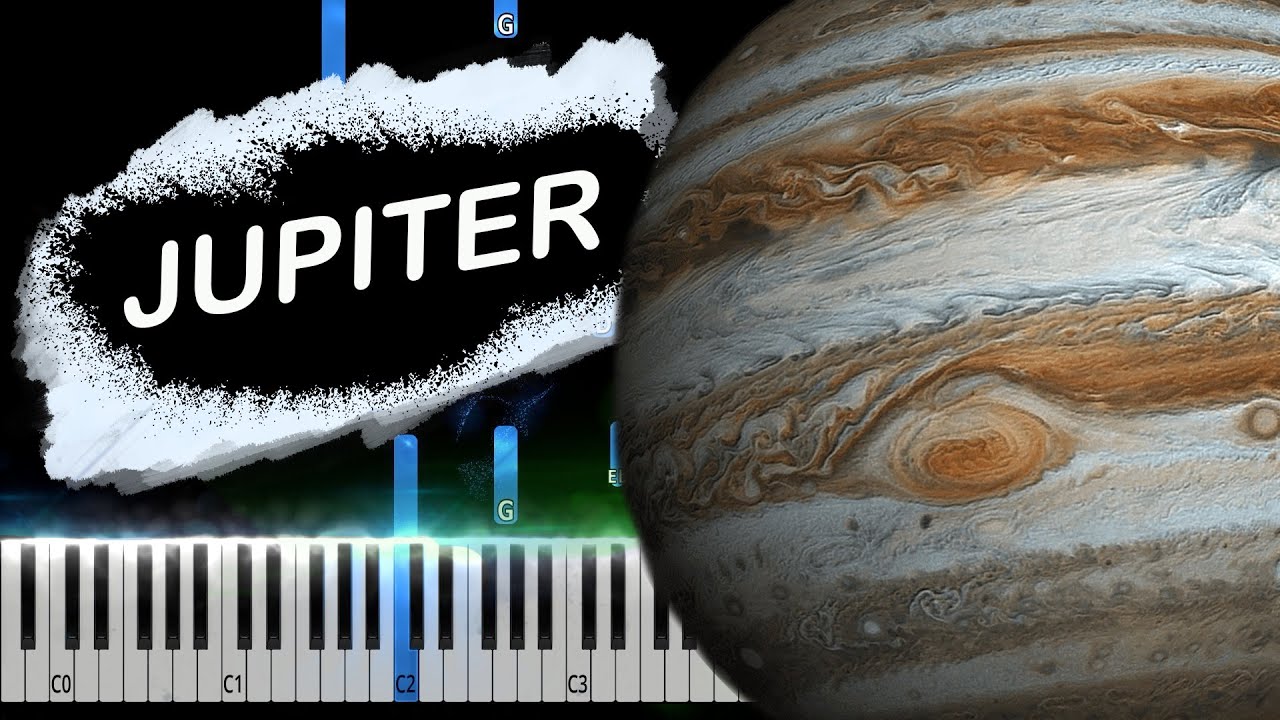 Holst - Jupiter (from The Planets) Piano Tutorial - YouTube