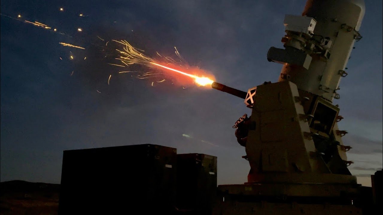 Air Defense system C-RAM System shot down MiG-29 - Phalanx CIWS ...