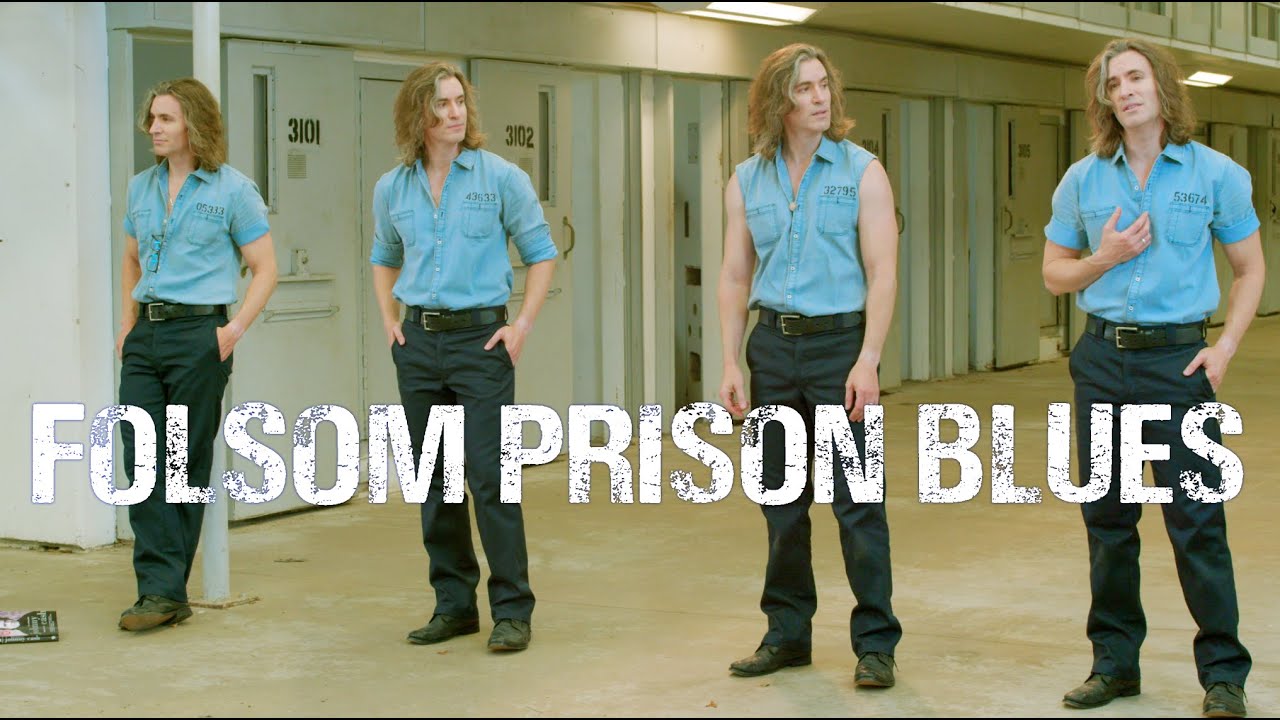 FOLSOM PRISON BLUES - Johnny Cash (Low Bass Singer Cover by Geoff ...