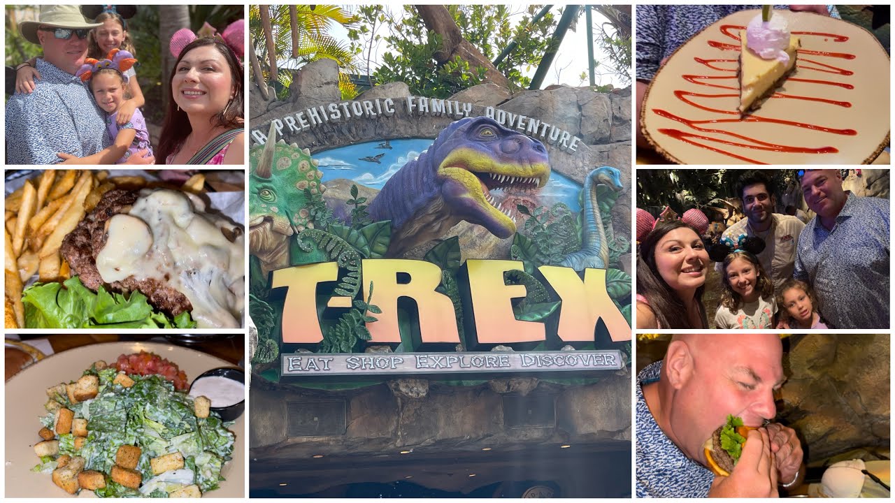 FEROCIOUS FEAST at TREX Disney Springs! 🦖 🦕 - YouTube