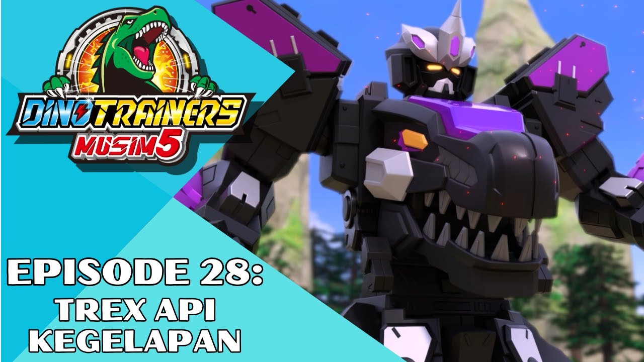 T-rex Api Kegelapan 🦖| Dino Trainers Musim 5 EP 28 | Kartun | Jurassic ...