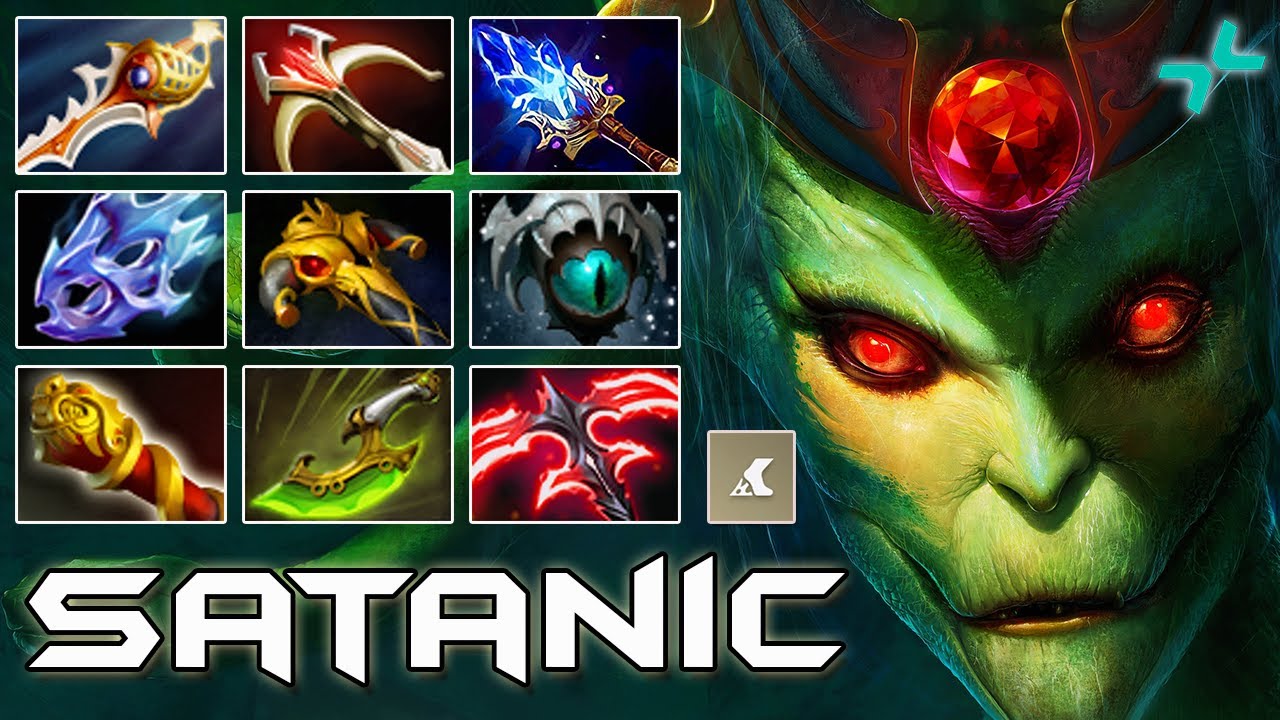 Satanic Unreal Damage Medusa with THREE Divine Rapiers | Dota 2 Pro ...
