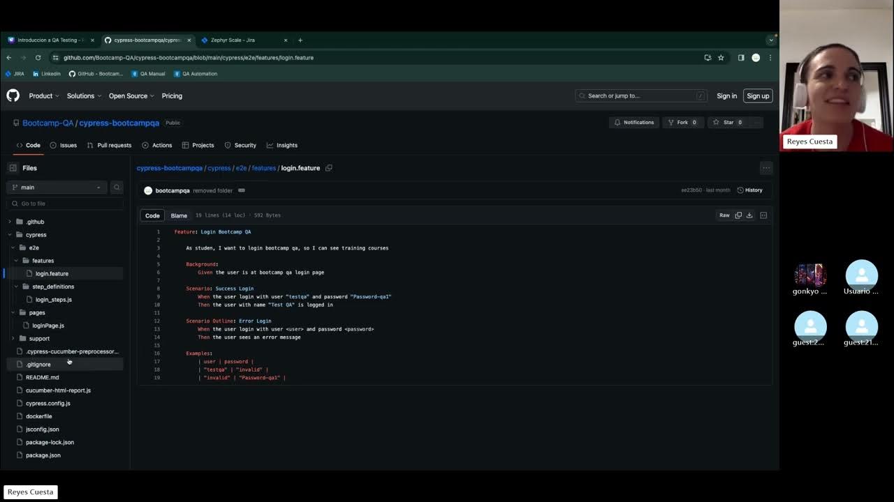 6 - Pruebas de Regresión automatizadas con Cypress y Github (QA Automation) - YouTube