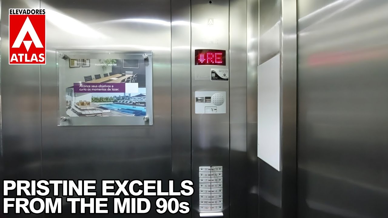 Pristine Mid-90s ATLAS Excell Traction Elevators - Mall Plaza Hotel ...