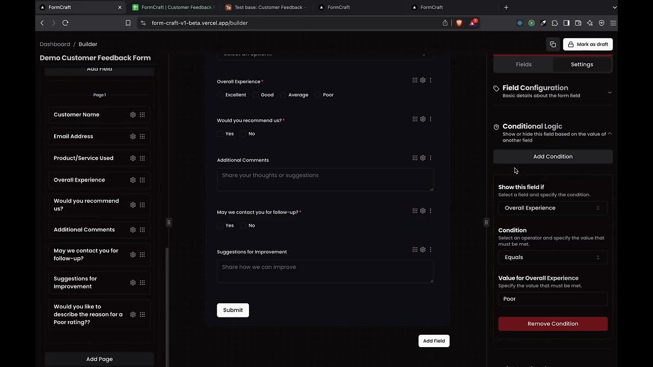 Visual Form Builder with Next.js, React, TypeScript, and DnD Kit - YouTube