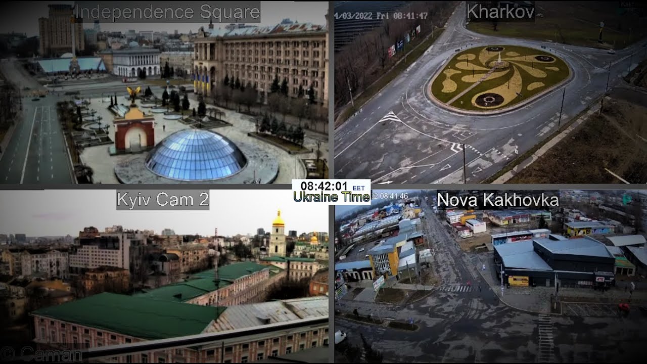 Live Camera From Ukraine - Multiple Cameras (Russian invasion) #ukraine ...