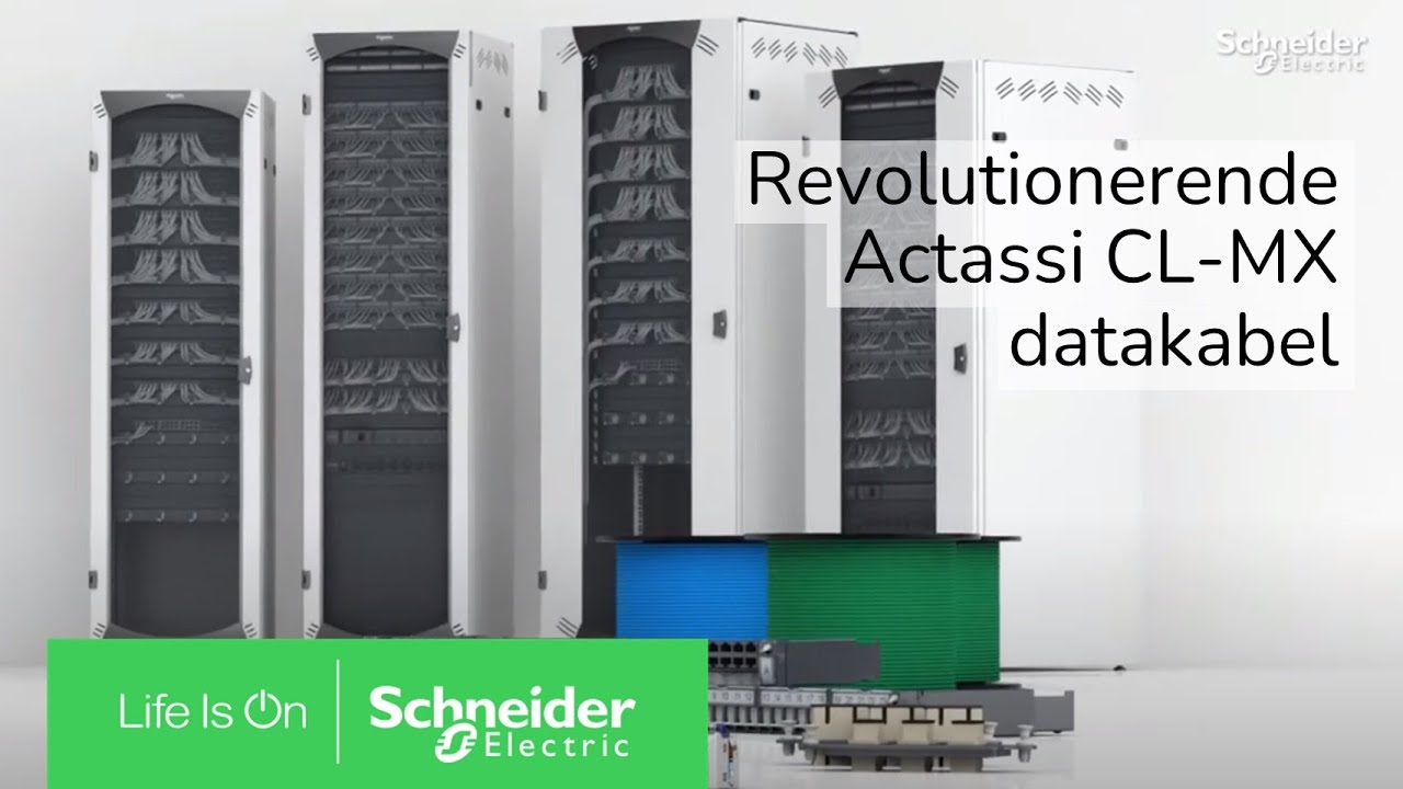Actassi CL-MX datakabel | Schneider Electric - YouTube