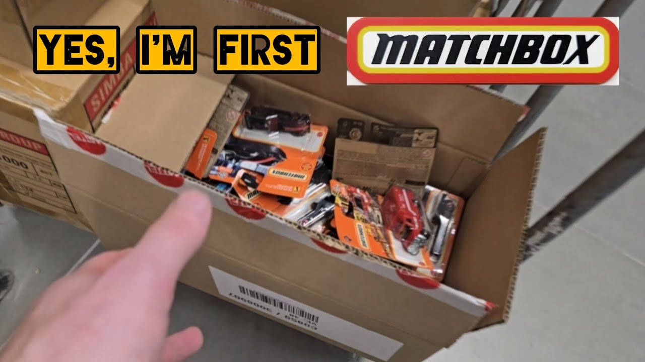 Yes, I'm first! Finally my Local Action has new Matchbox mainlines! - YouTube