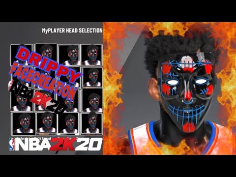 *NEW* DRIPPY FACE CREATION TUTORIAL IN NBA 2K20! LOOK LIKE A DRIBBLE ...