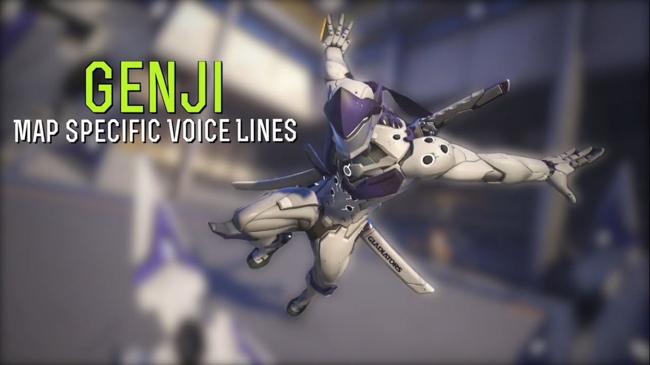 Genji’s Map Specific Voice Lines - YouTube