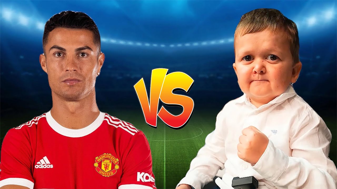 Ronaldo VS Hasbulla (Fun video) - YouTube