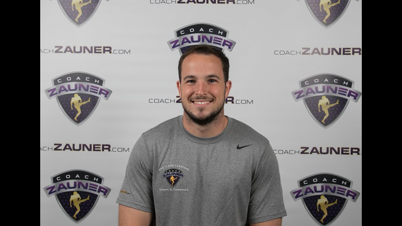 Michael Palardy's Punting Workout at Coach Zauner's 2016 Free Agent ...