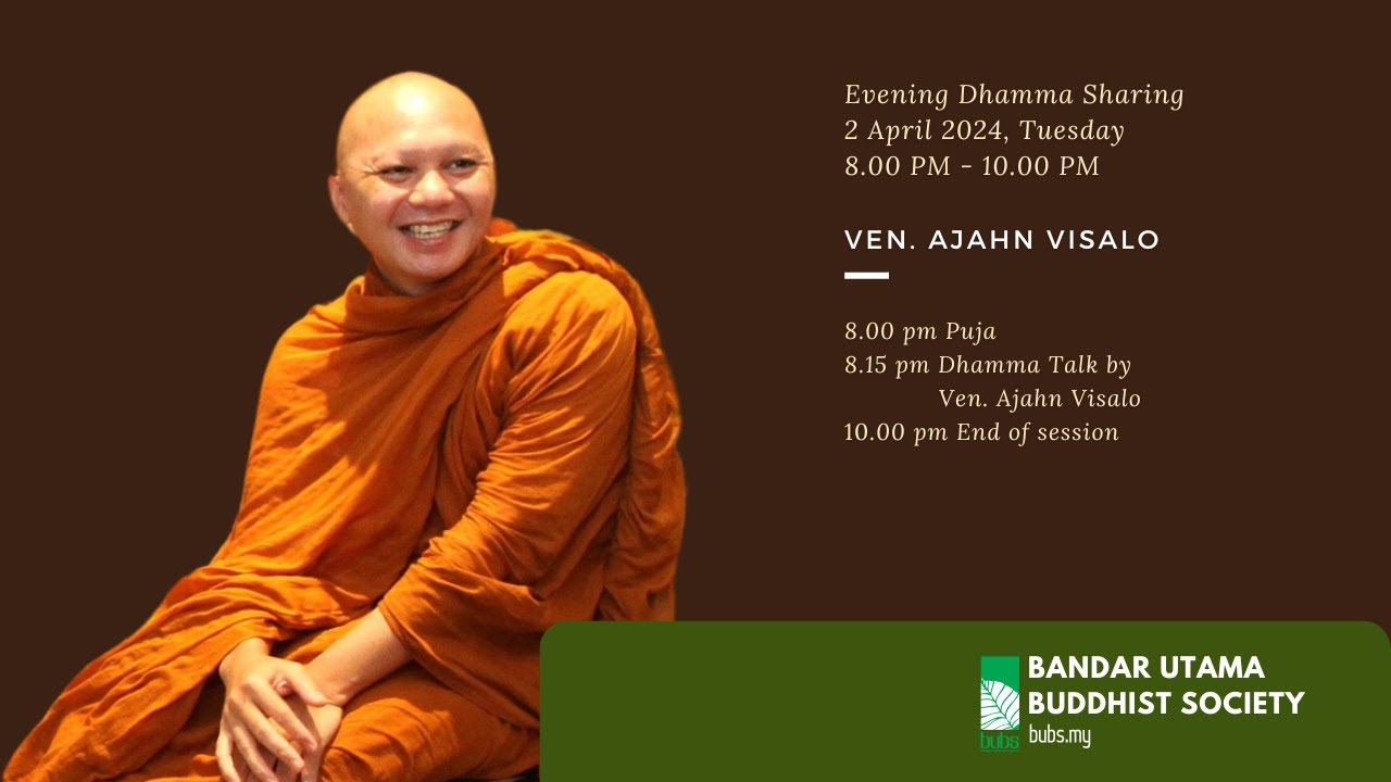 The Threefold Training: Dana, Sila, Bhavana - Dhamma Talk by Ven. Ajahn ...