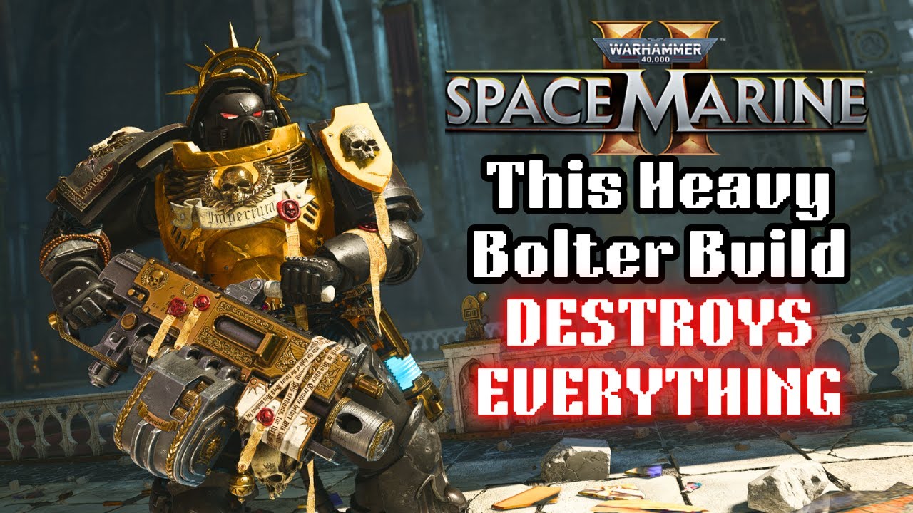 This HEAVY Build Just DESTROYS In SPACE MARINE 2 | Heavy Bolter Build ...