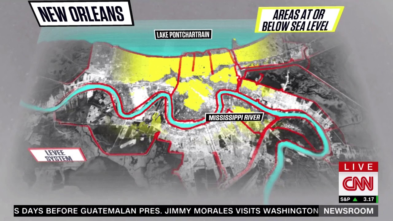 CNN Tom Foreman New Orleans Flooding Augmented Reality - YouTube