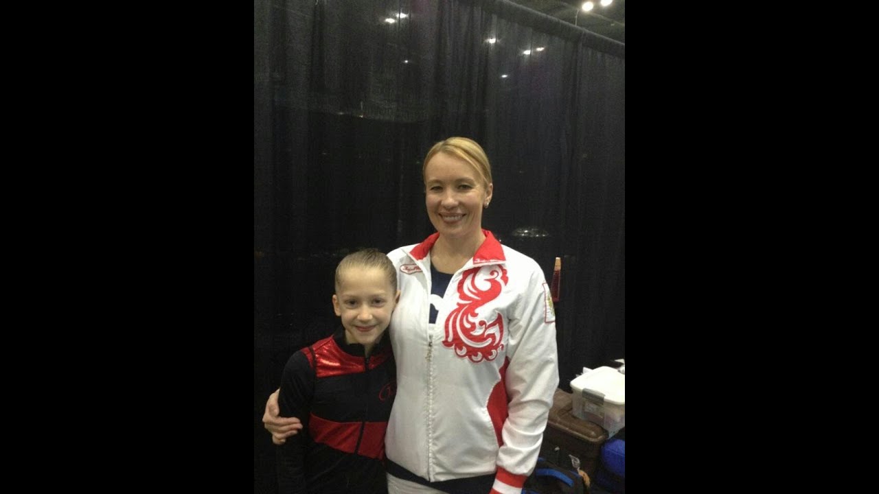 Chloe Harvey 2013 Presidential Classic 9 years old level 7 - YouTube