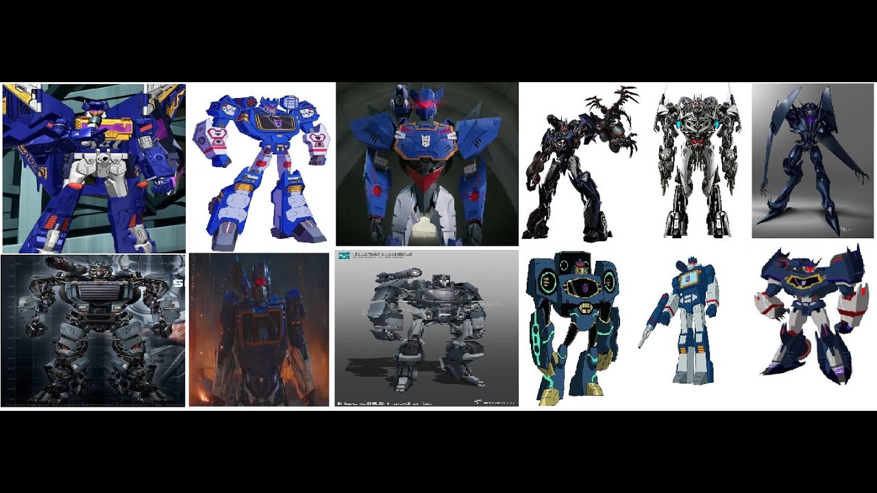 my favorite soundwave designs - YouTube