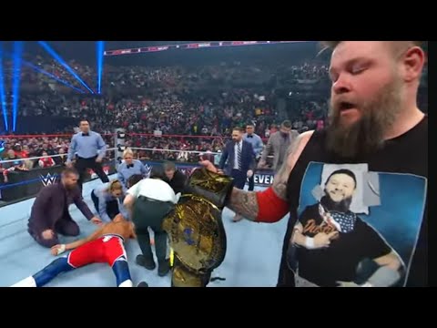 Triple H FIGHTS Kevin Owens After Saturday Night's Main Event Cody ...