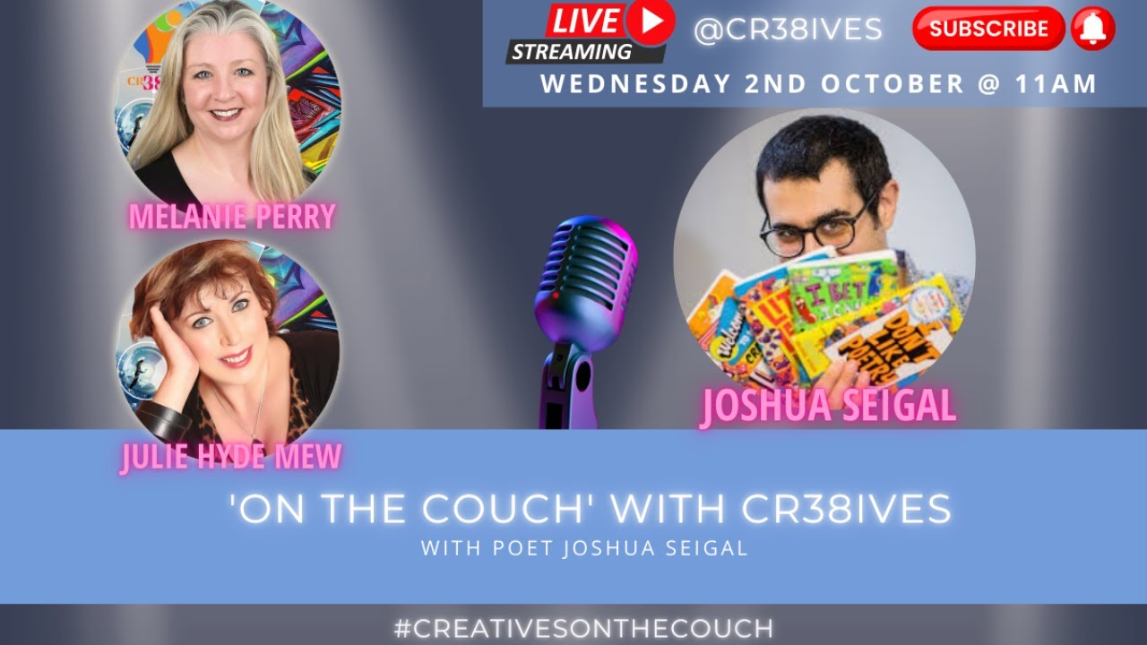 ON THE COUCH with Children's Poet JOSHUA SEIGAL, talking about his ...