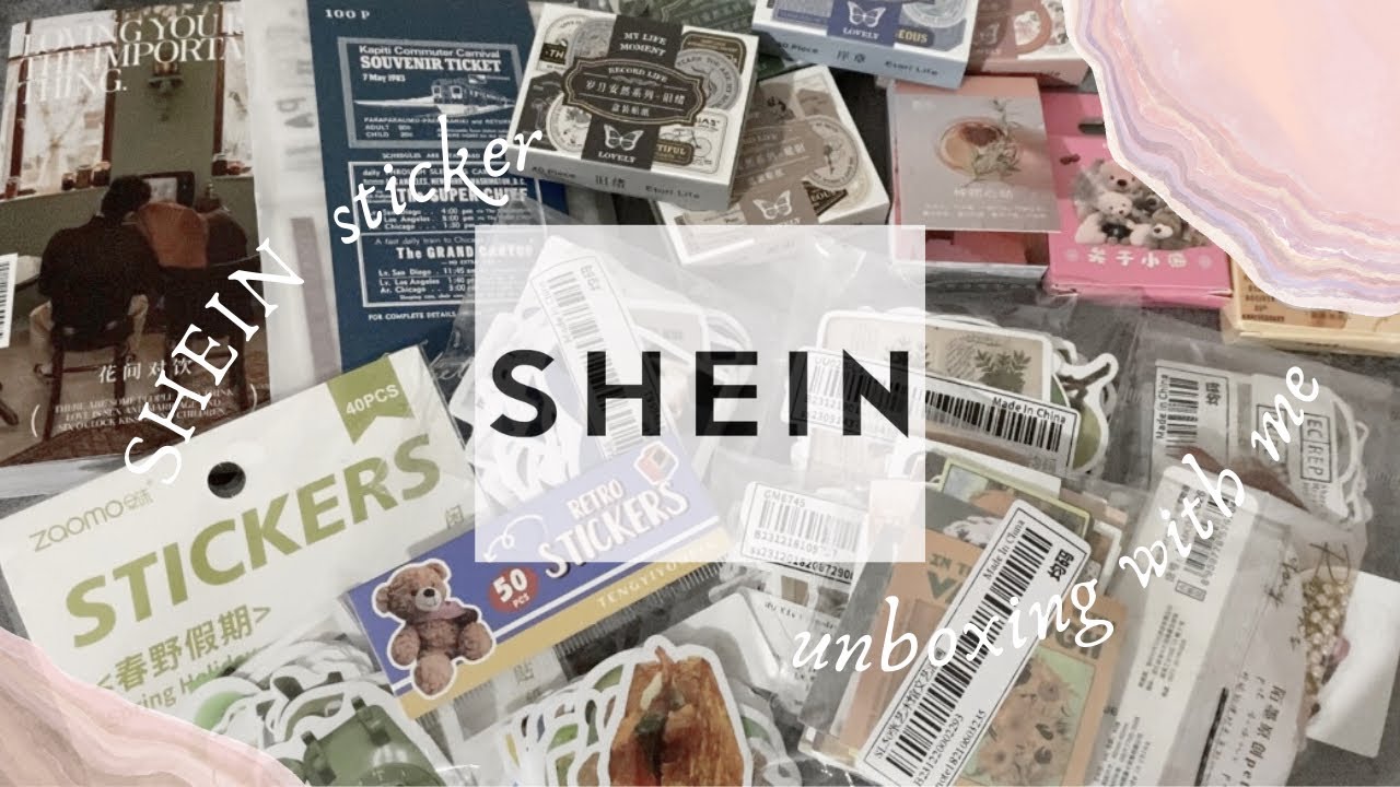 SHEIN購入品🌈商品IDも┊sticker haul - YouTube